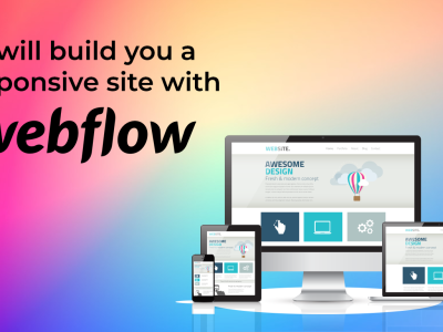 Seamless responsive Webflow website | Upwork