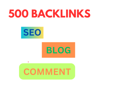 500 SEO Blog Comment Backlinks | Upwork
