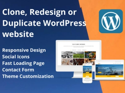 WordPress Website Clone, Revamp, Redesign | Upwork
