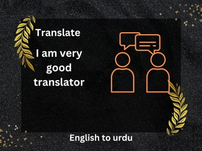 A very good translator | Upwork