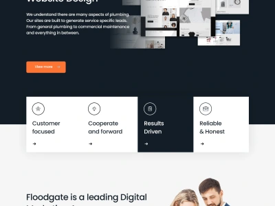 A professional, clean and modern website design | Upwork