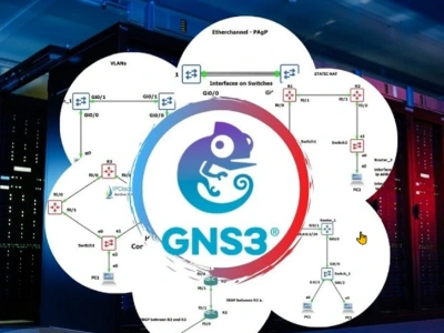 GNS3 topology and GNS3 setup and other network simulator setup | Upwork