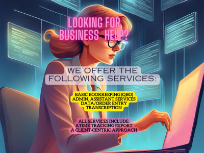 Superior Administrative, Data Entry & QBO Services! | Upwork