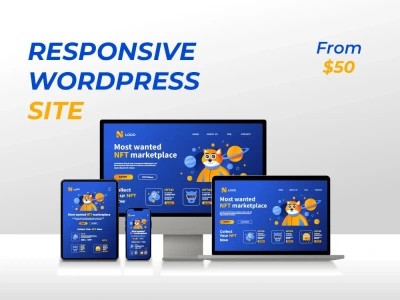 A professional and mobile responsive WordPress site | Upwork