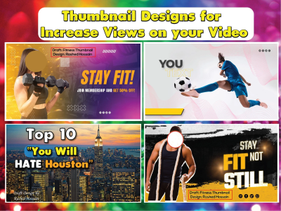 YouTube Thumbnail Designs to Increase Views on your Video | Upwork