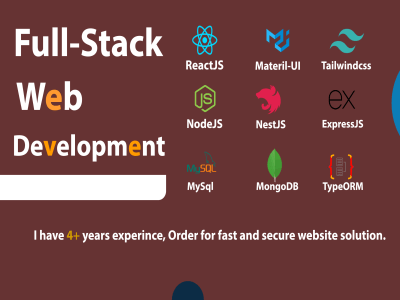Responsive website using React NodeJS NestJS typeORM Typescript MySql ...