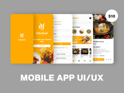 Mobile app design that is simple, modern and clean | Upwork