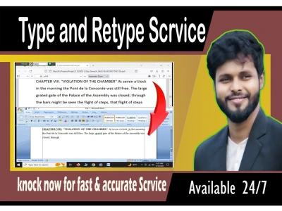 Document Typing and Retype scrvice | Upwork