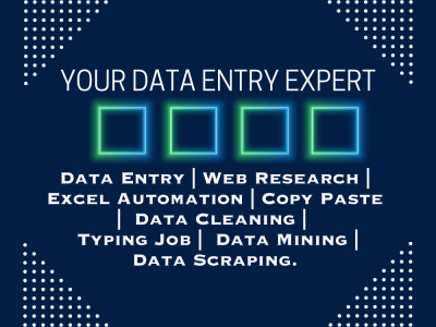 Data Entry | Word Processing | MS Office | PDF Transcription | Copy ...