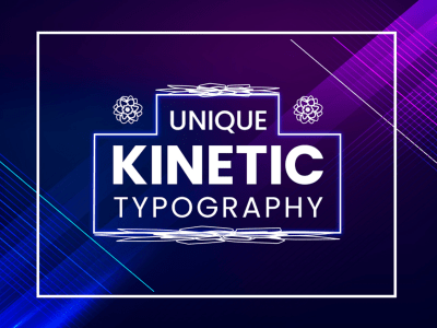 A create kinetic typography with motion graphic video by after effect | Upwork