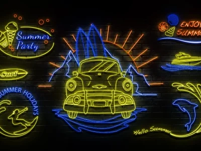 Eye-catchy neon logos neon signs and neon text effects for your | Upwork