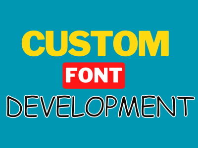 A custom font/typography for your business | Upwork