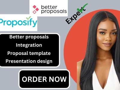 An amazing business proposal template on proposify and better proposal | Upwork