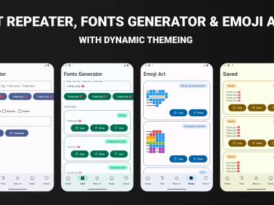 Text Repeater, Stylish Fonts Generator, Emoji Arts Design - All in One ...