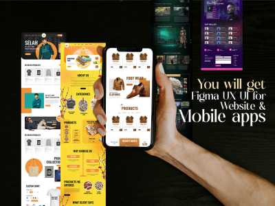 Figma UI UX for Website & Mobile App | Upwork