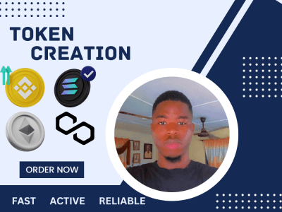 Custom smart contract token creation using Solidity | ERC20, ERC721, BEP20 | Upwork