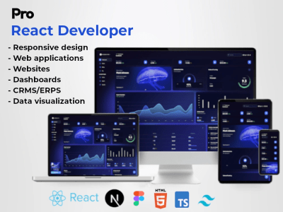 A professional React/NextJS web app | Upwork