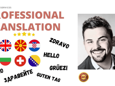 A professional writing and translation for 28 multilingual combinations ...