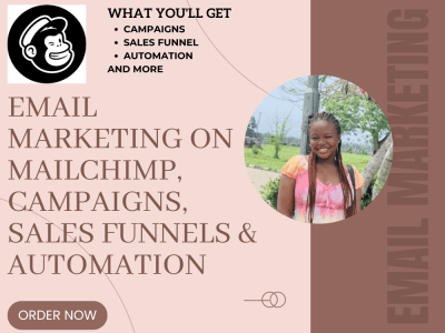 Email marketing, campaigns on Mailchimp, Sales Funnel and automation ...