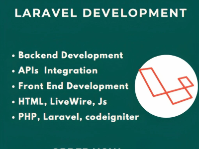 A professional backend system In PHP & Laravel | Upwork