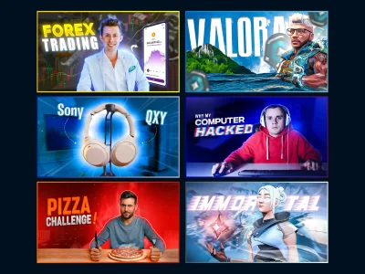 Excellent, attractive and eye-catchy YouTube thumbnail design in 24 ...