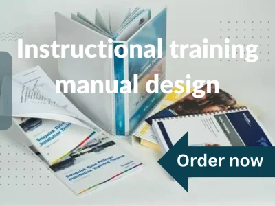 Instructional training manual design and magazine design | Upwork