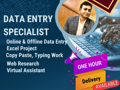 Data Entry I Lead Generation | Internet research I LinkedIn | Upwork