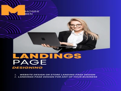 A responsive landing page design | Upwork