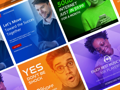 5 social media post design for advertisement | Upwork