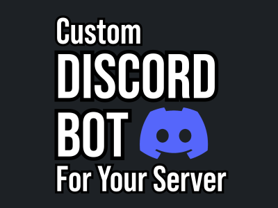 Discord Bot (you pick the features/commands) | Upwork