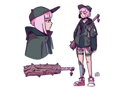 High quality 2D character design sheet | Upwork