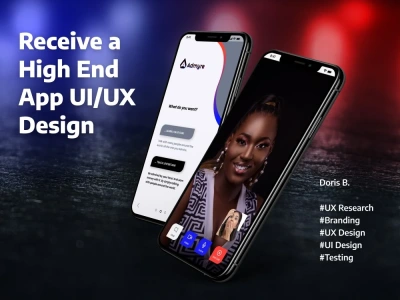 A High End App UI/UX Design | Upwork