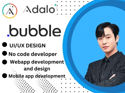 A no-code web app, a responsive bubble.io web app, a bubble.io mobile app | Upwork