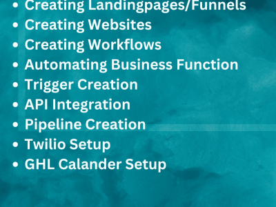An attractive Funnels |Websites |Automation|Integration|Workflows ...