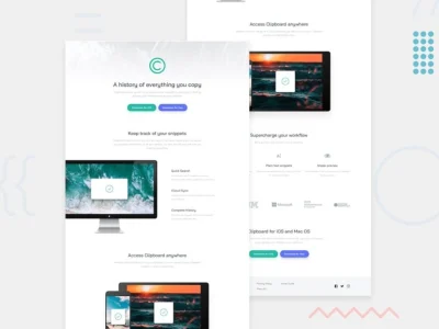 A beautiful responsive Landing page | Upwork