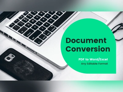 Your Documents conversion as your desirable and editable format. | Upwork
