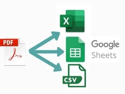 The service of Converting Bank Statements to Excel, CSV and Google Sheets | Upwork