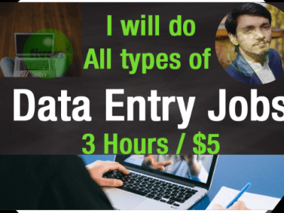 Do data entry jobs | Upwork