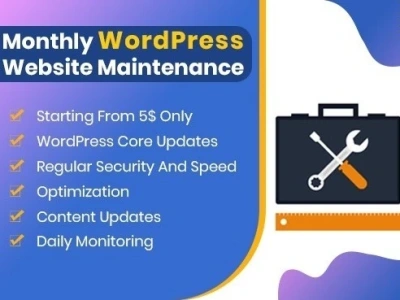 Weekly or monthly WordPress website management and maintenance | Upwork