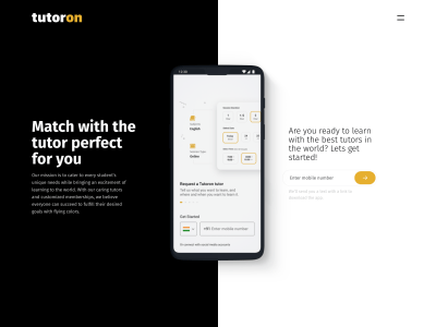 A fantastic website landing page (single page) design. | Upwork