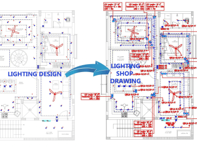 A perfect lighting design for your apartment. villa & offices | Upwork