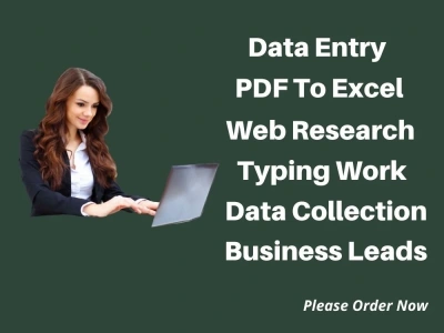 Data entry, web research, data mining, copy paste work | Upwork