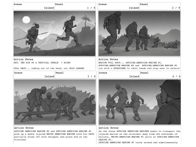 Professional storyboard for your advertising, movie or animation ...