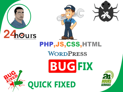 Wordpress bug or html css responsive issues fix in 24 hours | Upwork