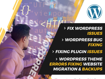 WordPress Bug , Plugin, Theme , database / 500 page error Fixes | Upwork