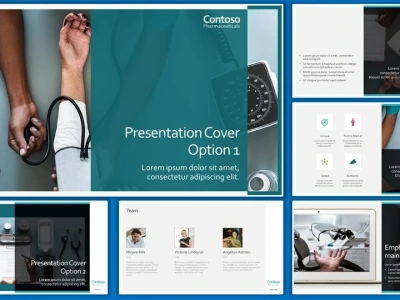 A professional and sophisticated presentation design. | Upwork