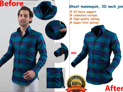 Ghost Mannequin/Nick Joint service | Upwork