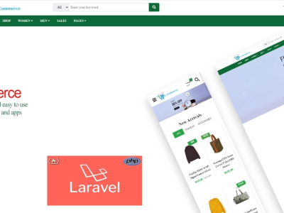 Ecommerce website on php laravel framework | Upwork