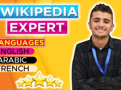 A perfect Wikipedia page for a personality or company | Upwork