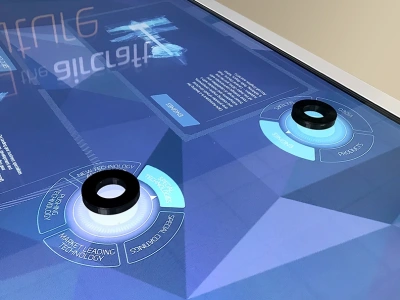 A very responsive touch screen tangible object detector for touch apps ...